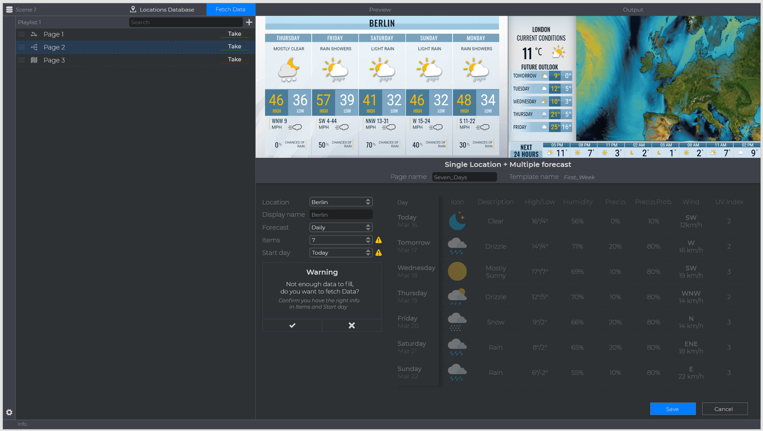 Stormgeo Studio - IABM Single BaM Product