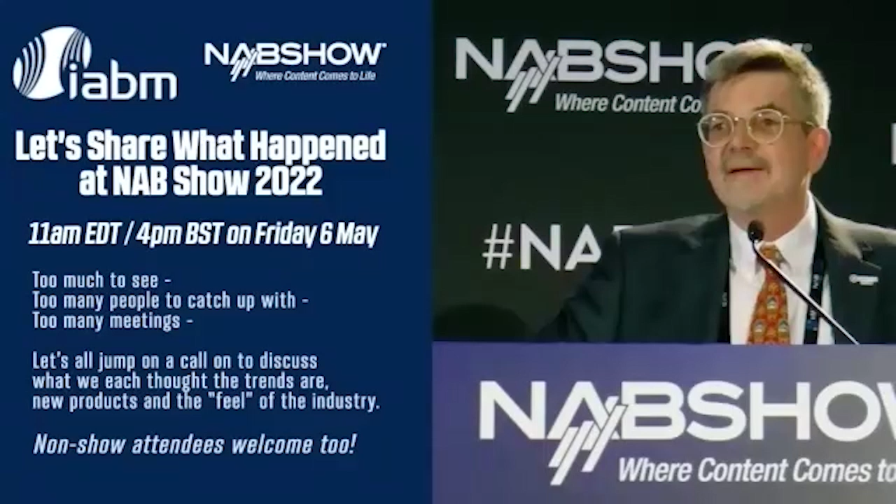 Lets share what happened at NAB Show 2022