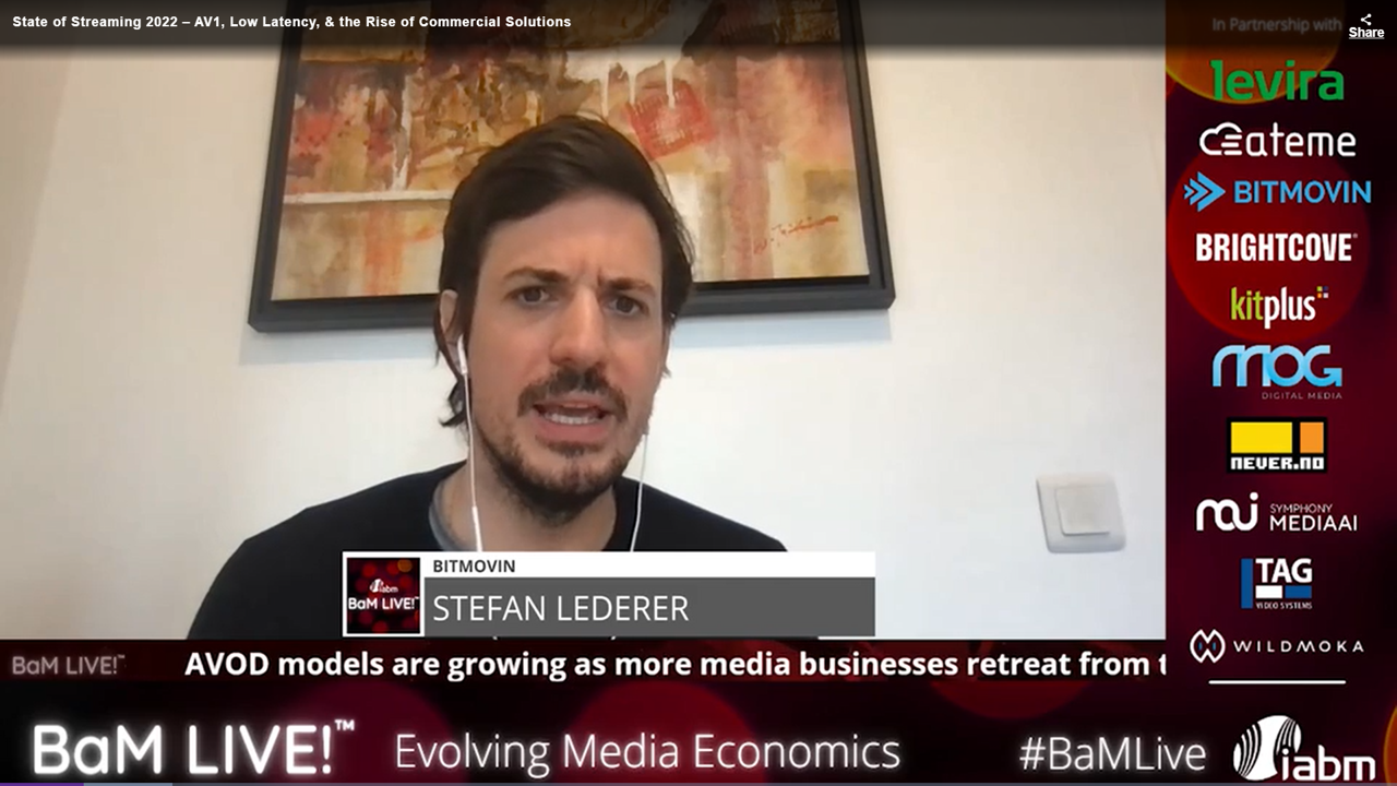 State of Streaming 2022 – AV1, Low Latency, & the Rise of Commercial Solutions