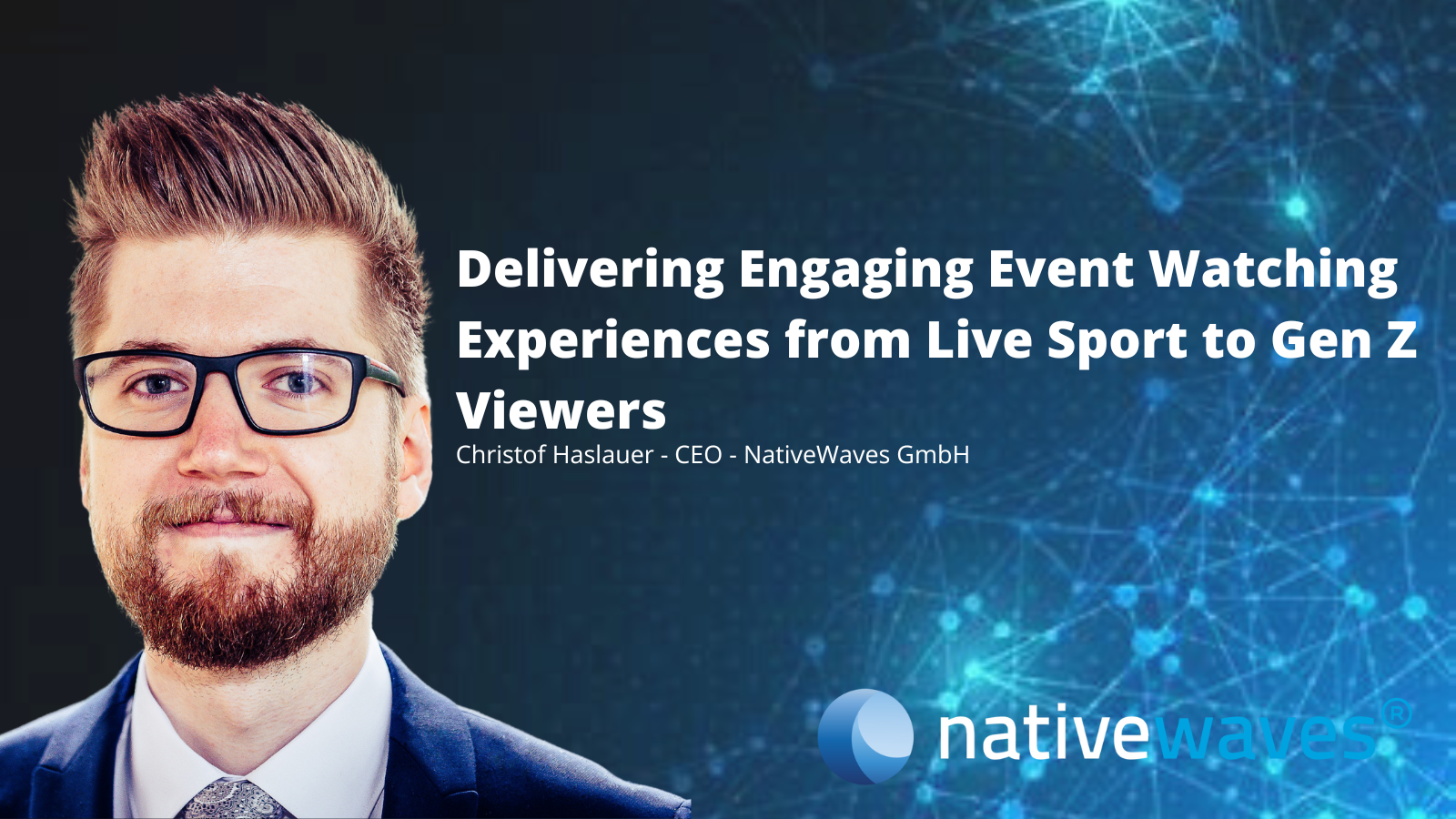 Delivering engaging event watching experiences from Live Sport to Gen Z ...
