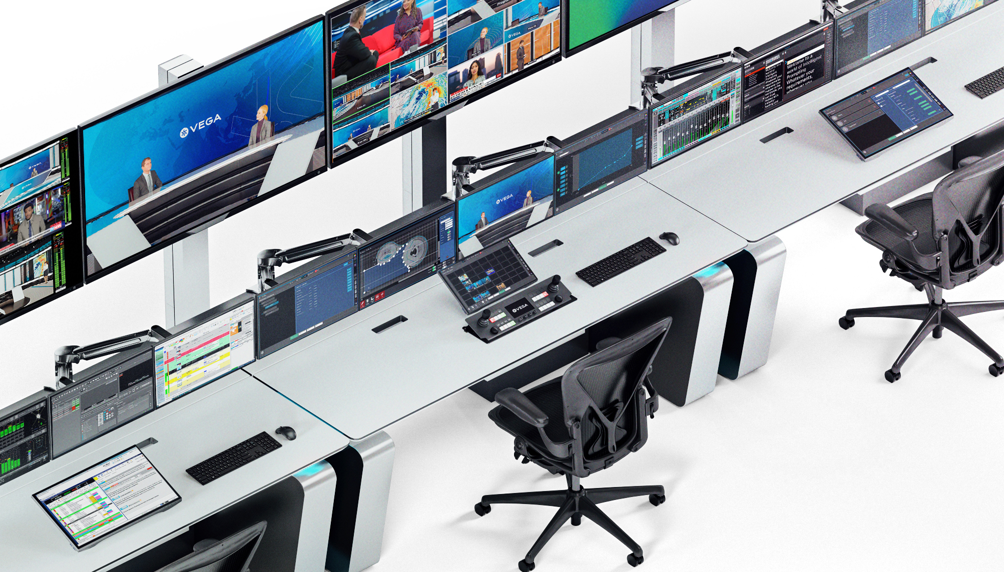 Vinten Revolutionises Studio Camera Control with new VEGA Control System