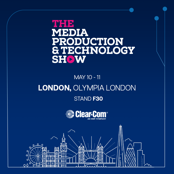 Clear-Com to Feature IP-Based Intercom Solutions at 2023 MPTS Show